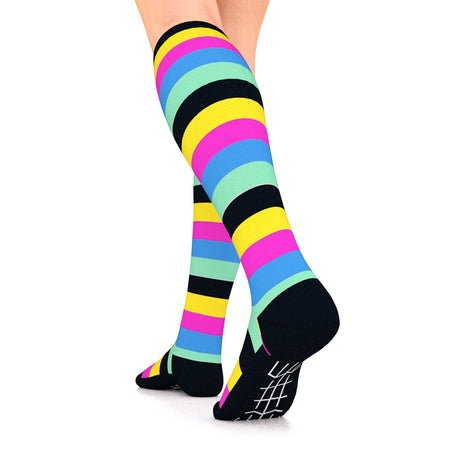 Unisex Compression Socks | Solid, Colorful, PT Uniform Compliant